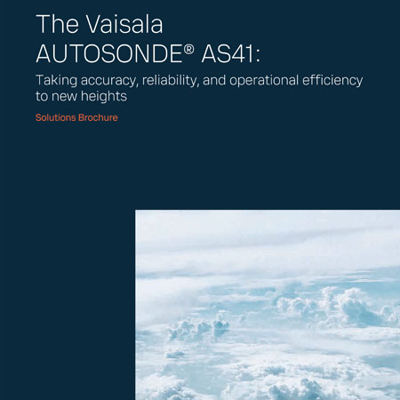 Vaisala | AUTOSONDE AS41