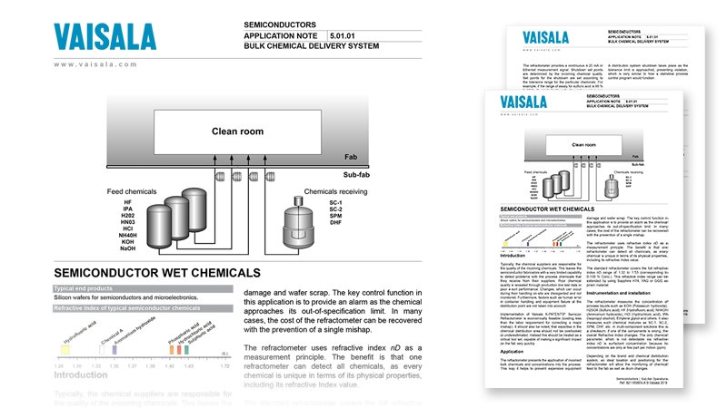 Bulk Chemical Delivery System | Vaisala