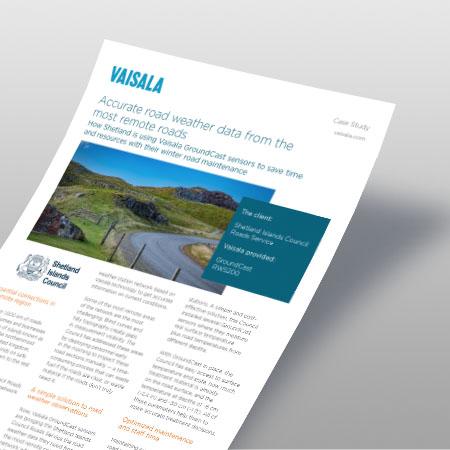 Accurate road weather data from the most remote roads | Vaisala