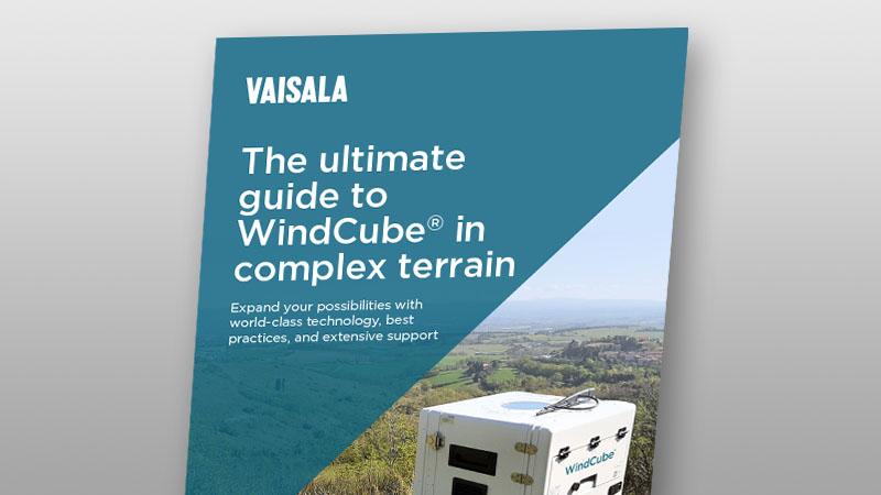 WindCube enhancements | Vaisala