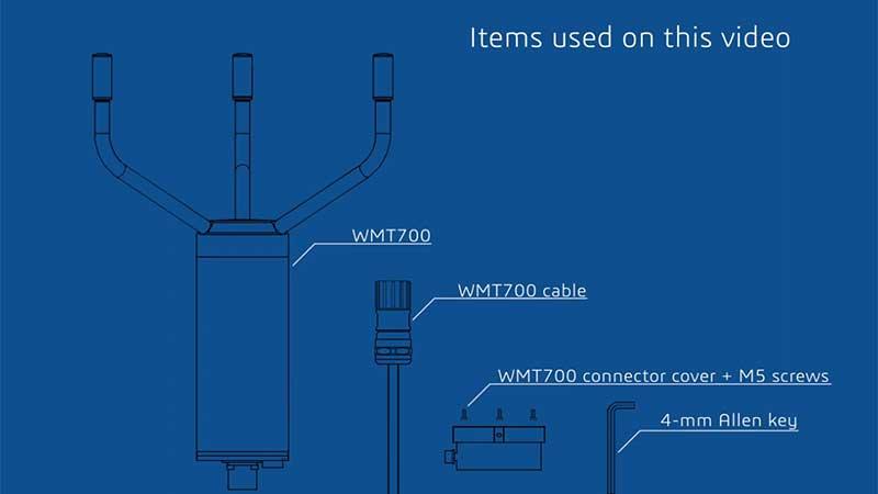 WINDCAP Ultrasonic Wind Sensor WMT700 | Vaisala