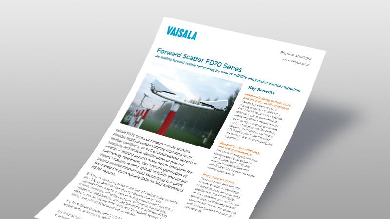 Runway Visual Range (RVR) for airports | Vaisala