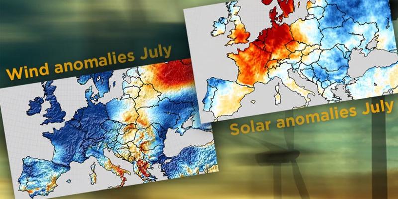 Heatwave hits European wind energy, boosts solar production | Vaisala