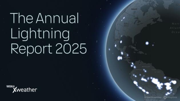 Vaisala Xweather Annual Lightning Report 2025: U.S. lightning hits ...