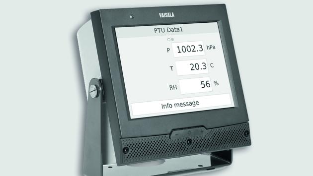 AviMet Data Panel Display WID512 | Vaisala