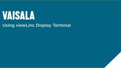 viewLinc support | Vaisala